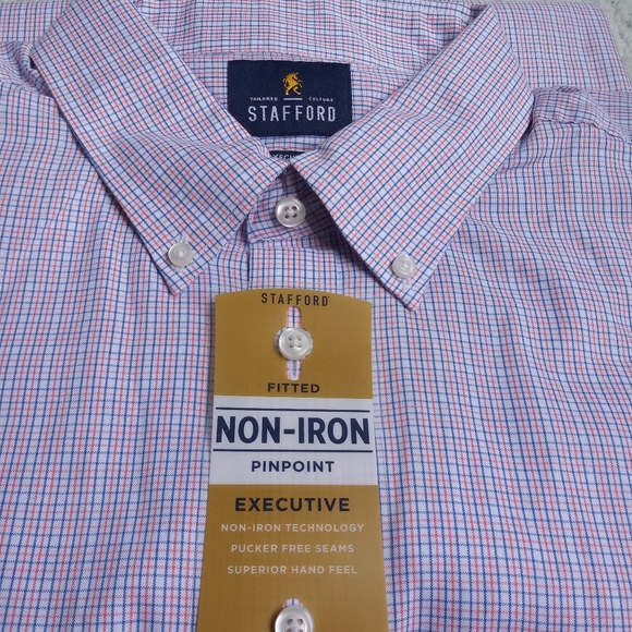 Stafford | Shirts | Stafford Executive Noniron Dress Shirt | Poshmark